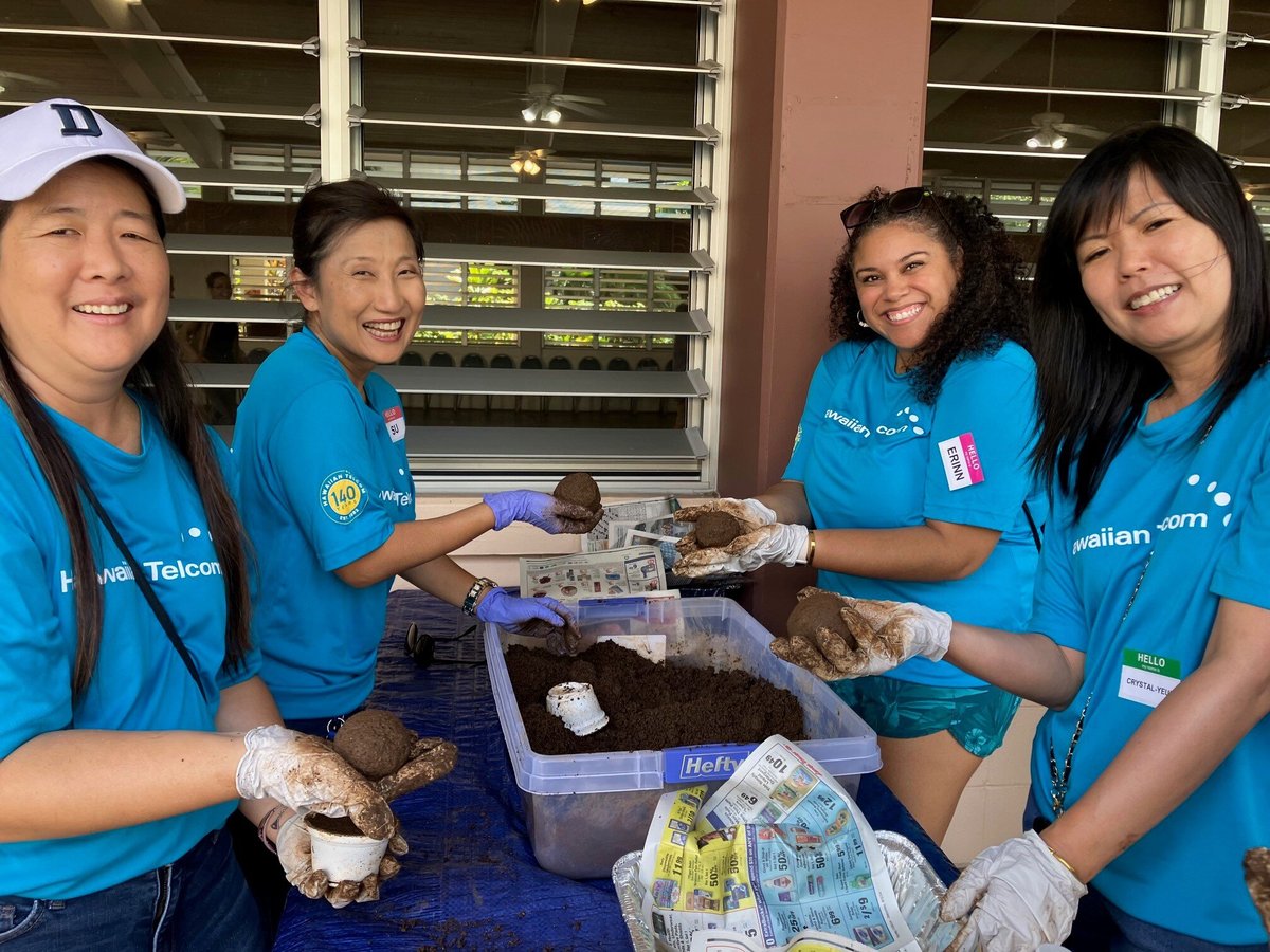 Hawaiian Telcom Employees Volunteer for Annual “Day in the Community ...